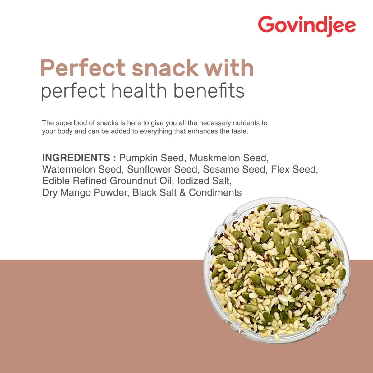 MULTI SEED MIX/ROASTED MULTI SEED exclusive at Govindjee – Govindjee Store