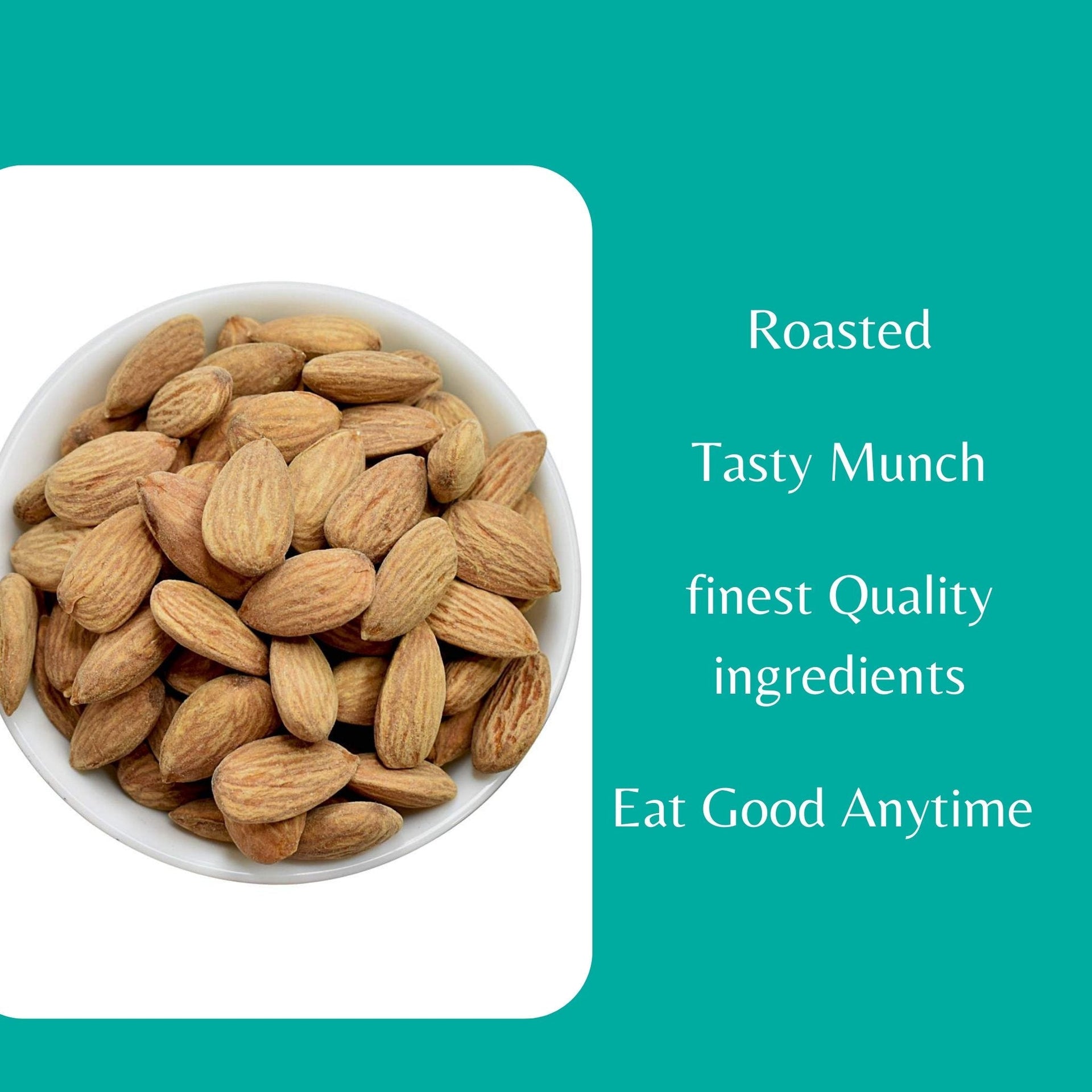ROASTED ALMONDS/ROASTED BADAM exclusive at Govindjee – Govindjee Store